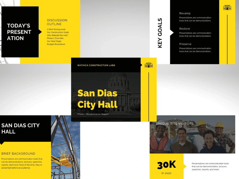 Modern Powerpoint Presentation design | Upwork