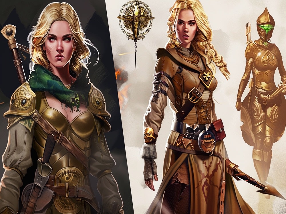 A realistic Concept Character and Illustration | Upwork