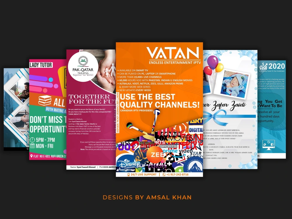 Attractive flyers for your business | Upwork