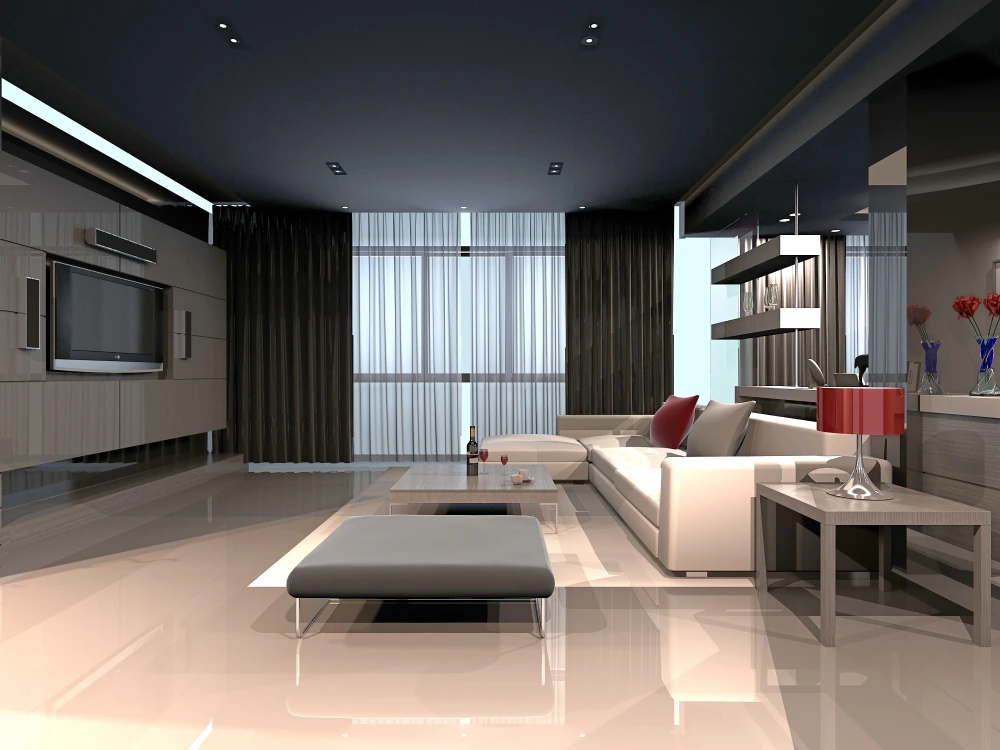 Modern interior design for your living rooms with TV Units | Upwork