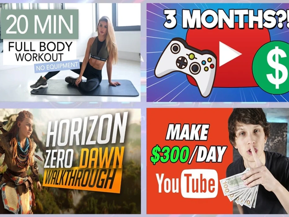 Clickbait viral youtube thumbnail design | Upwork