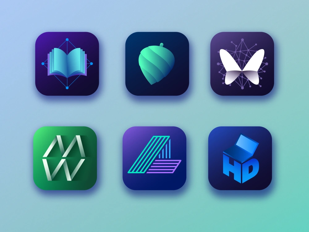 Clean tech logo or app icon for your Tech business | Upwork