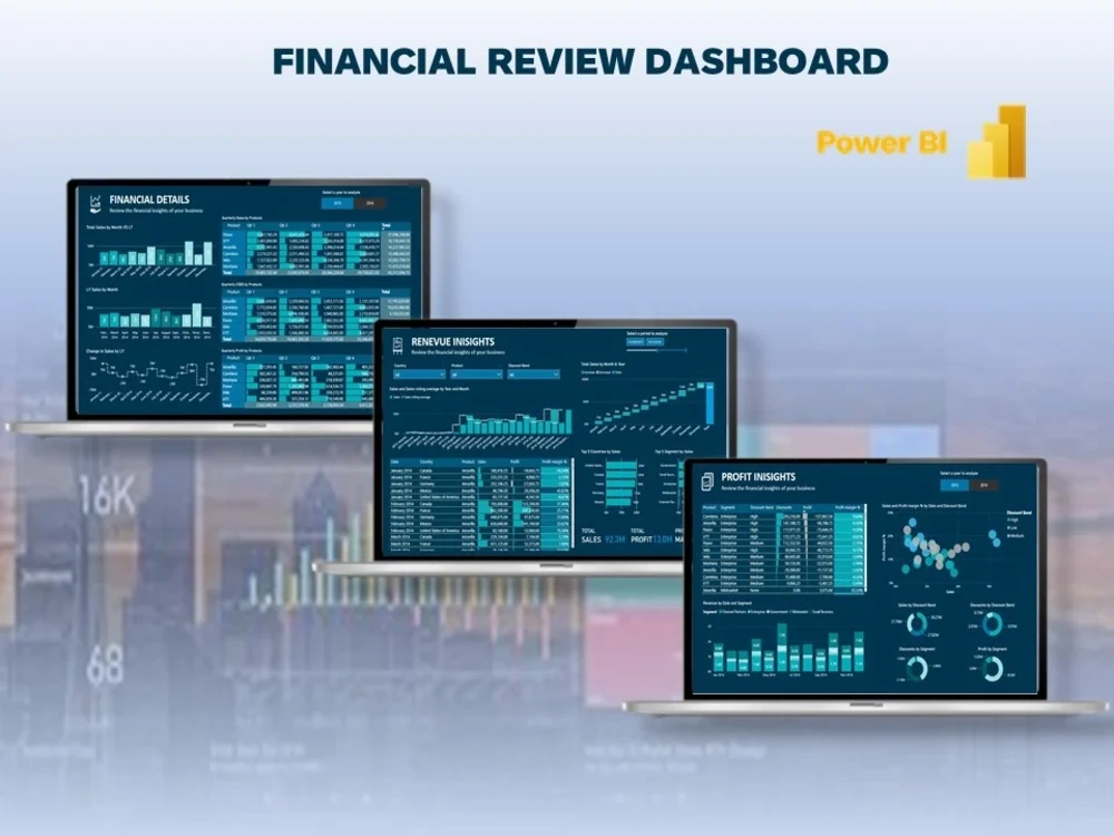 Stunning professional Power BI dashboards, reports & applications | Upwork