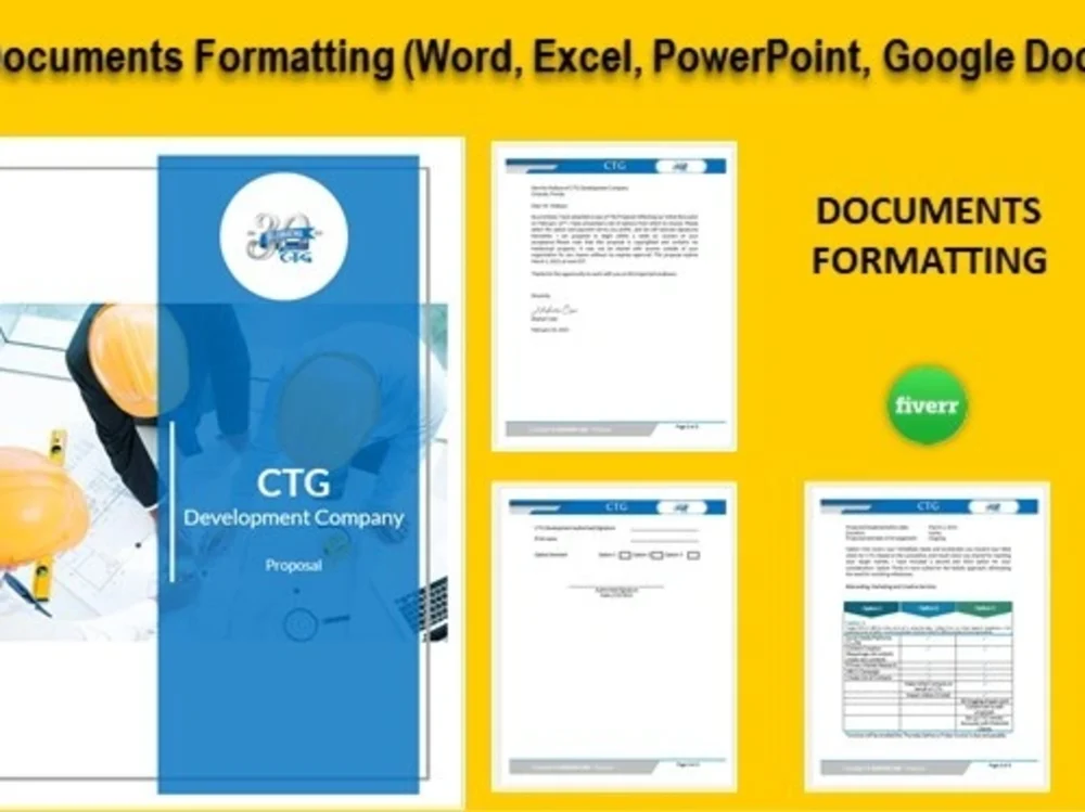 Microsoft word document formatting, editing, designing, Layout ...