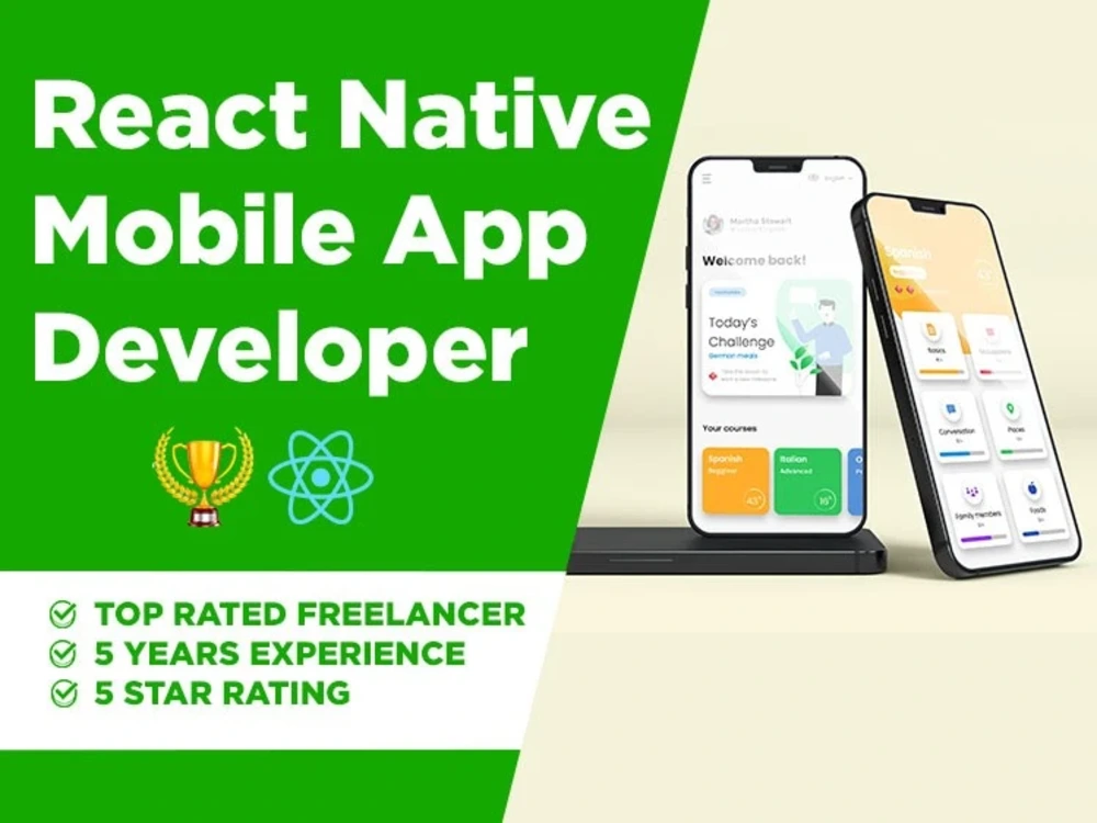 Mobile app development using react native | Upwork