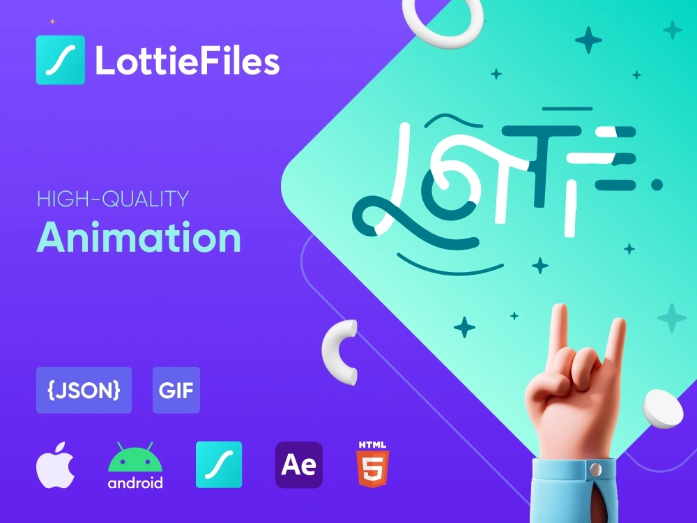 Rive, Lottie animation for Website and Mobile App | Upwork