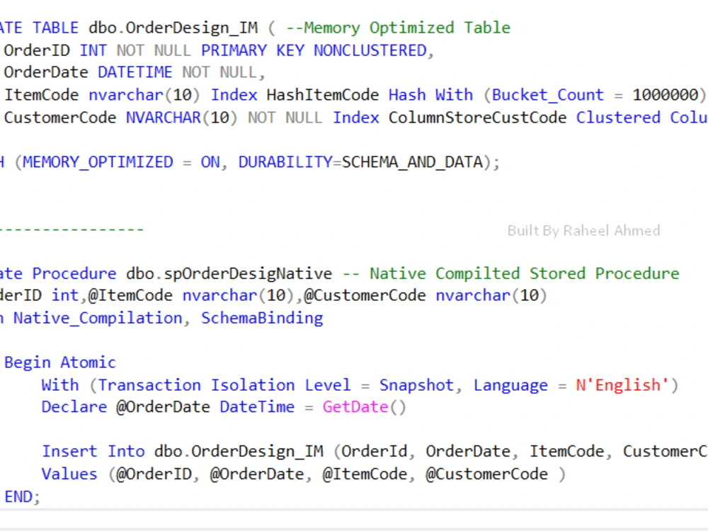 SQL Server Query Optimization and Performance Tuning | Upwork