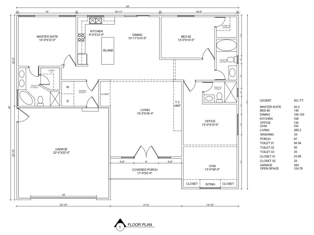 Floor plan, elevation, section, or detailed drafting in Autocad | Upwork