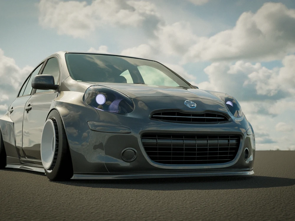 Realistic rendering of 3d custom car and modification | Upwork