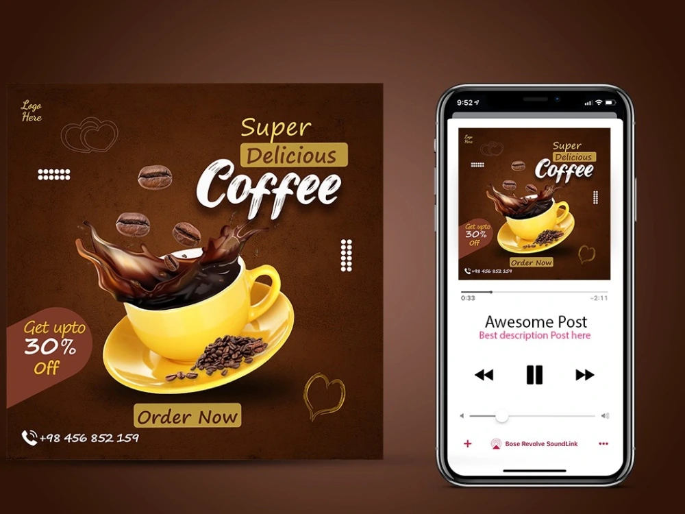 Attractive Social Media Post design | Upwork