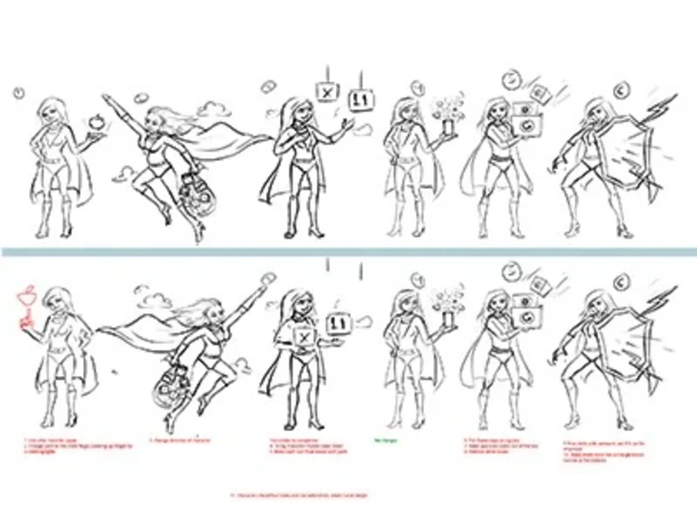 Gaming Illustration/character design/ pencil sketch | Upwork