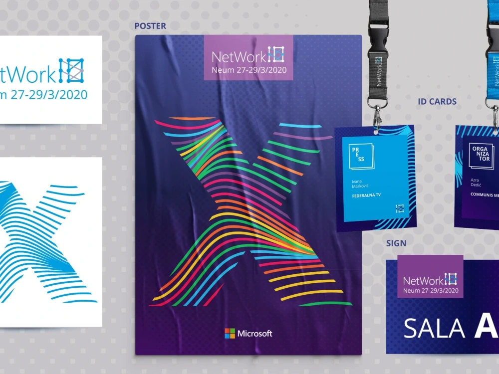 A modern conference branding and all needed materials | Upwork