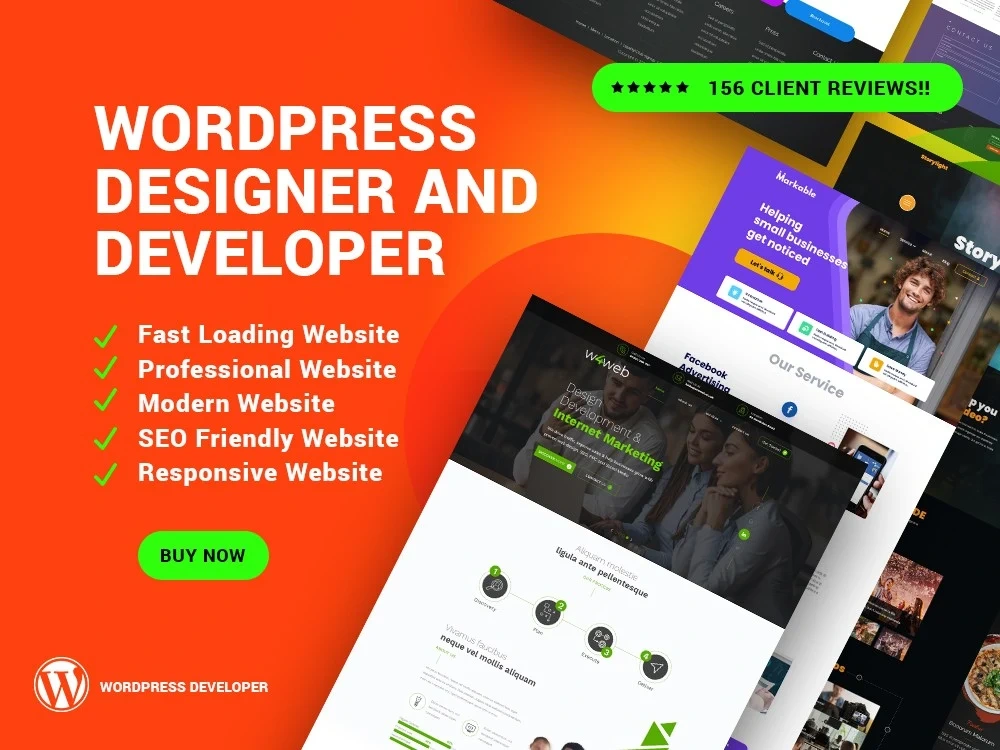 WordPress Responsive Website design and Development | Upwork