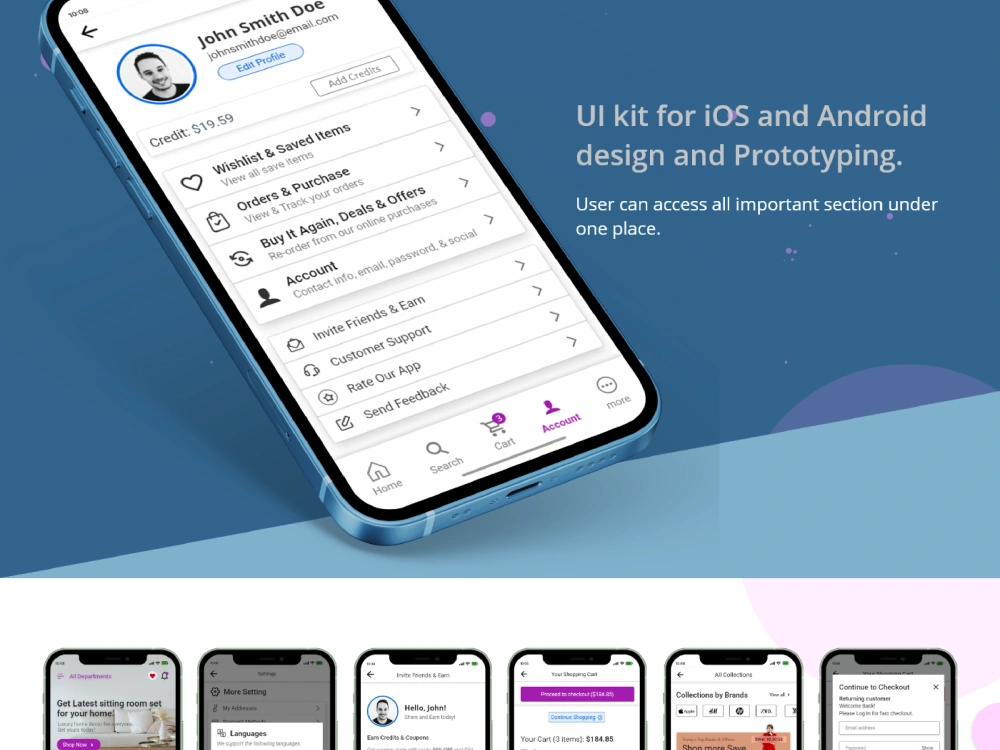 Amazing user interface design for your mobile or website | Upwork