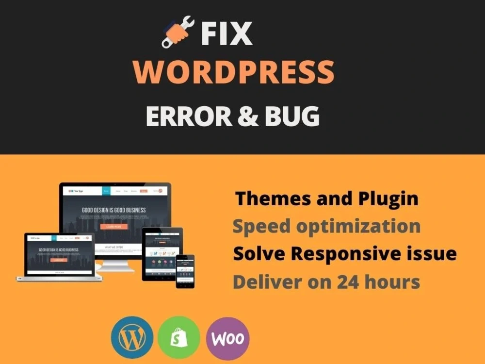 Fix wordpress issues,error,bugs within 2 hours | Upwork