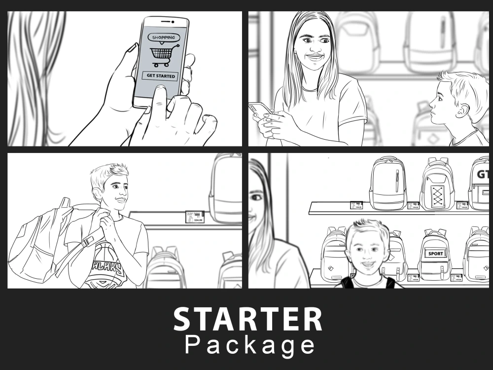 Storyboards and Illustration for Ads, Videos, Animation, film | Upwork