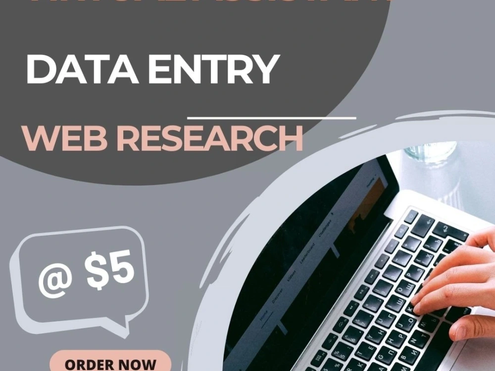 Accurate data entry, research and smart admin support | Upwork