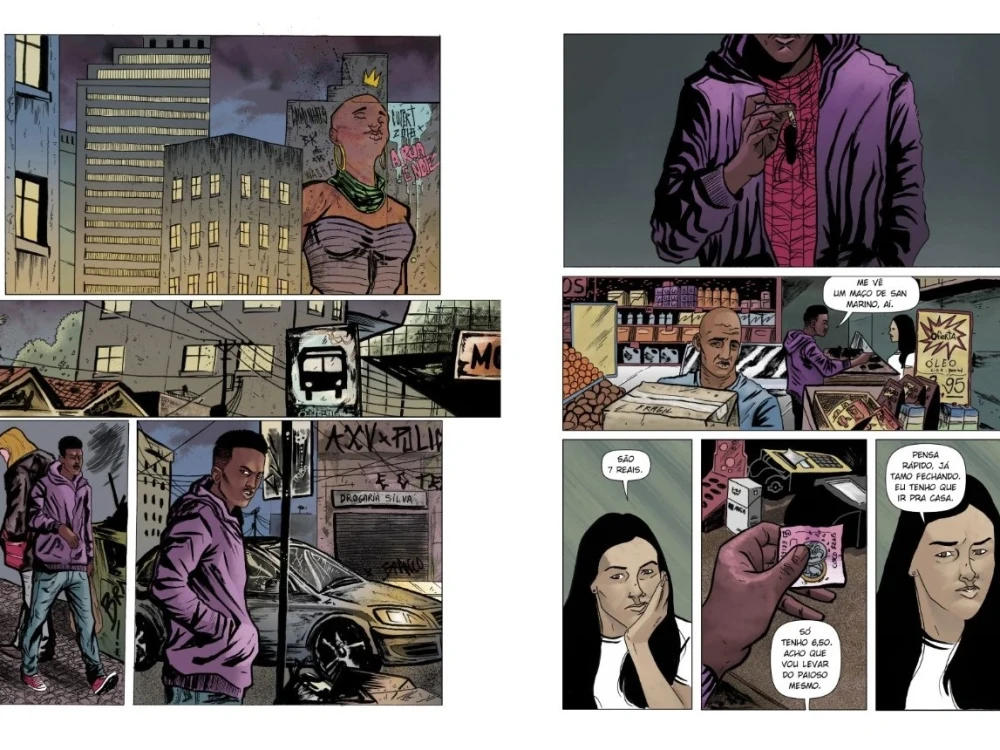 An professional comic book page | Upwork