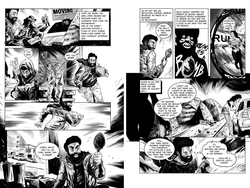 An professional comic book page | Upwork