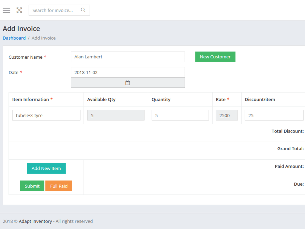 Complete Inventory Management System + Customers Management System | Upwork