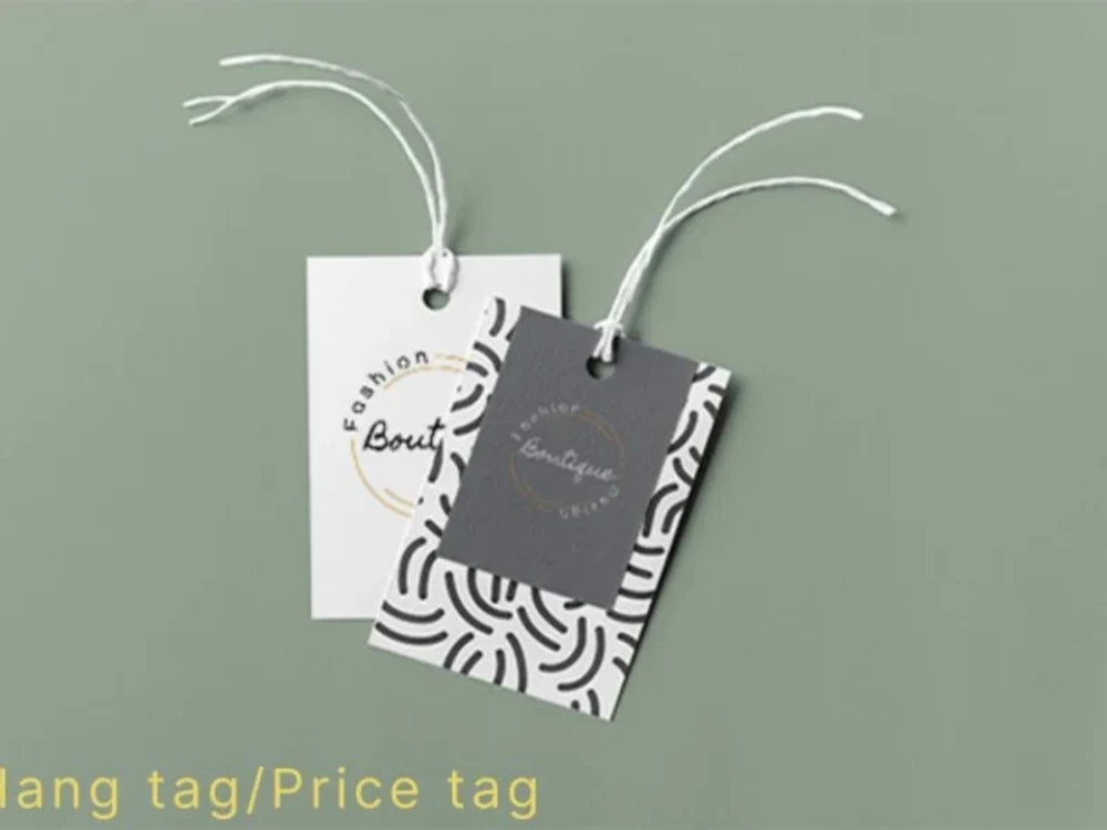 Design of clothing tags, neck label, hangtag, shirt tag for you | Upwork