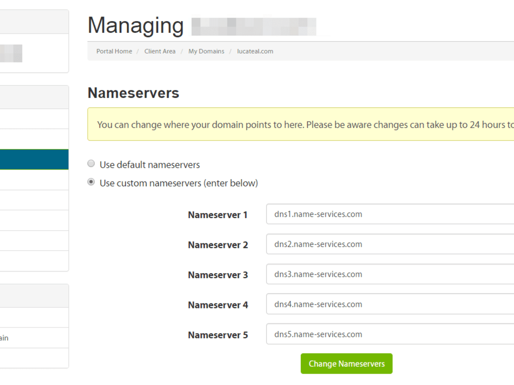 Your nameserver update to a new nameserver | Upwork