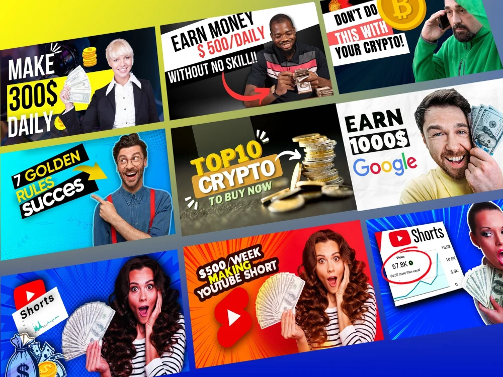 Excellent eye catchy top 10 youtube Thumbnail for your video attract ...