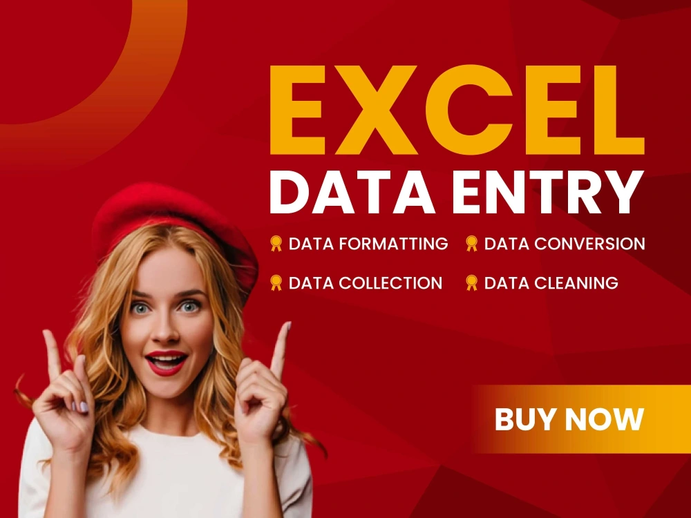 Excel data entry, data collection, data cleaning and data formatting | Upwork