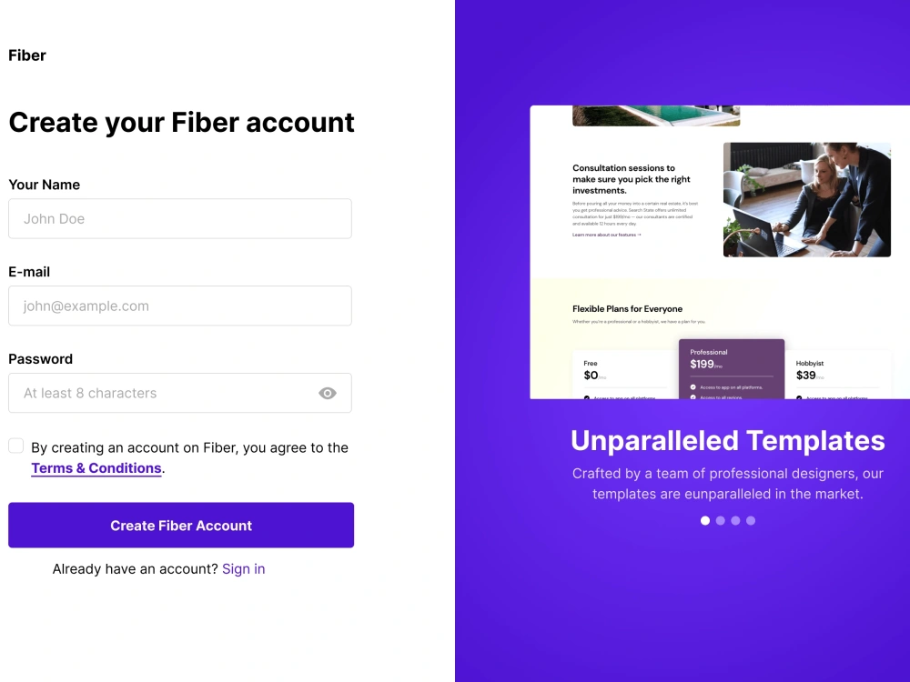 A responsive React.js website | Upwork