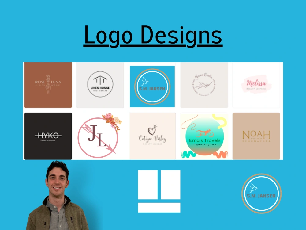 Amazing logo designs of your choice | Upwork