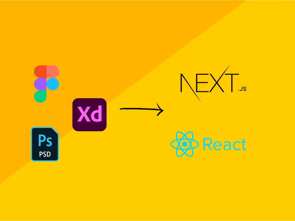 Figma, Adobe XD, PSD design to ReactJs, NextJs Html | Upwork