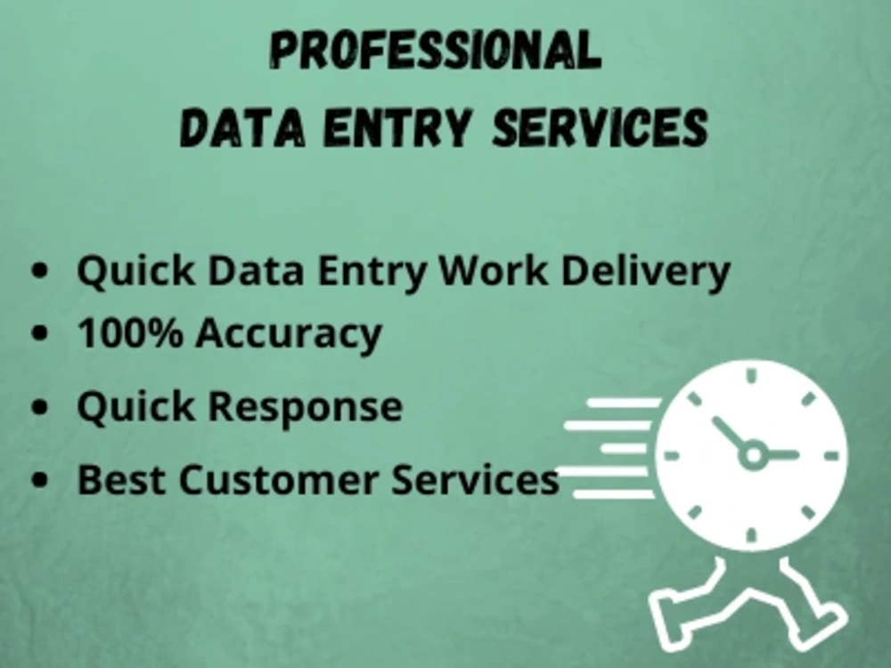 Data entry, Excel data entry, manual typing, copy paste task services | Upwork