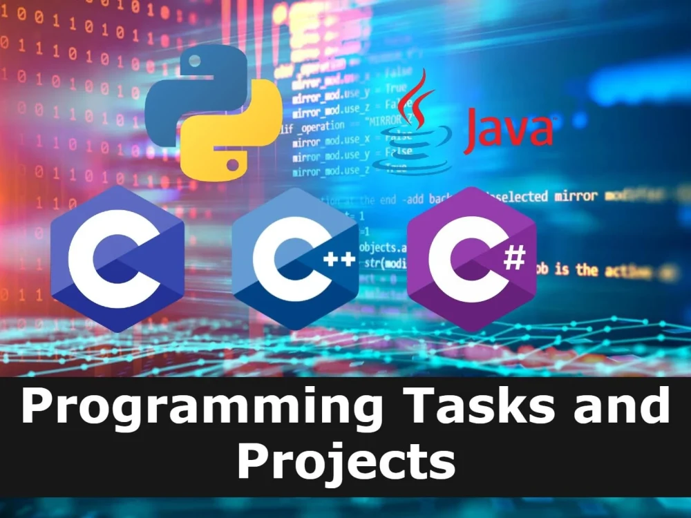 Help In Your Python Java C Cpp Csharp Programming Tasks And Project 6284