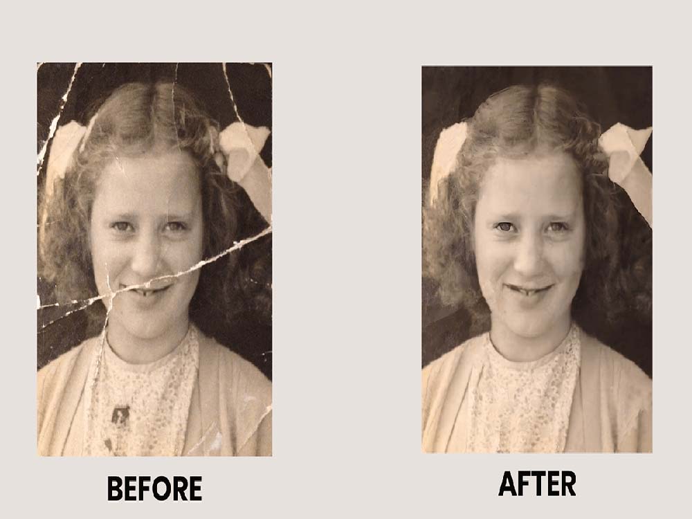 Damage photo restoration,repair and enhancing | Upwork