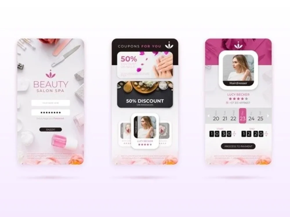 Salon & Spa Appointment - Barber Salon Booking App with ADMIN PANEL ...