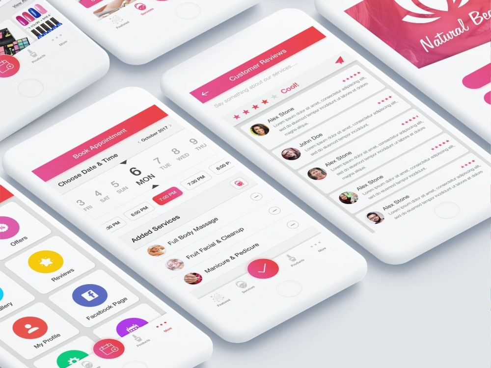 Salon & Spa Appointment - Barber Salon Booking App with ADMIN PANEL ...