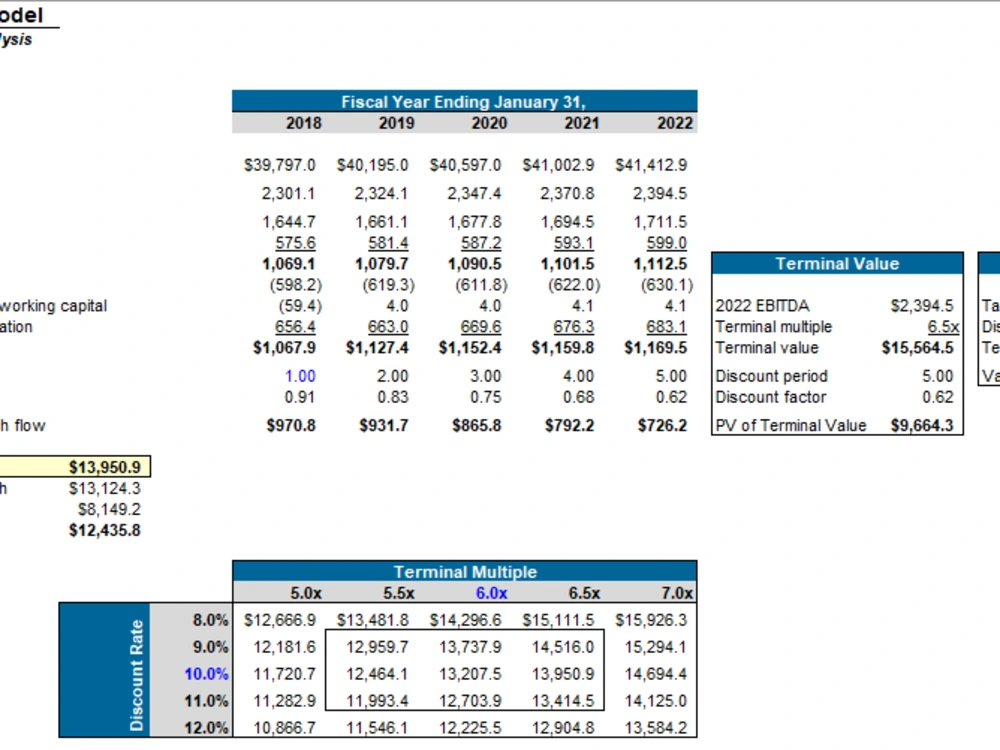 A comprehensive financial model & executive presentation for your ...
