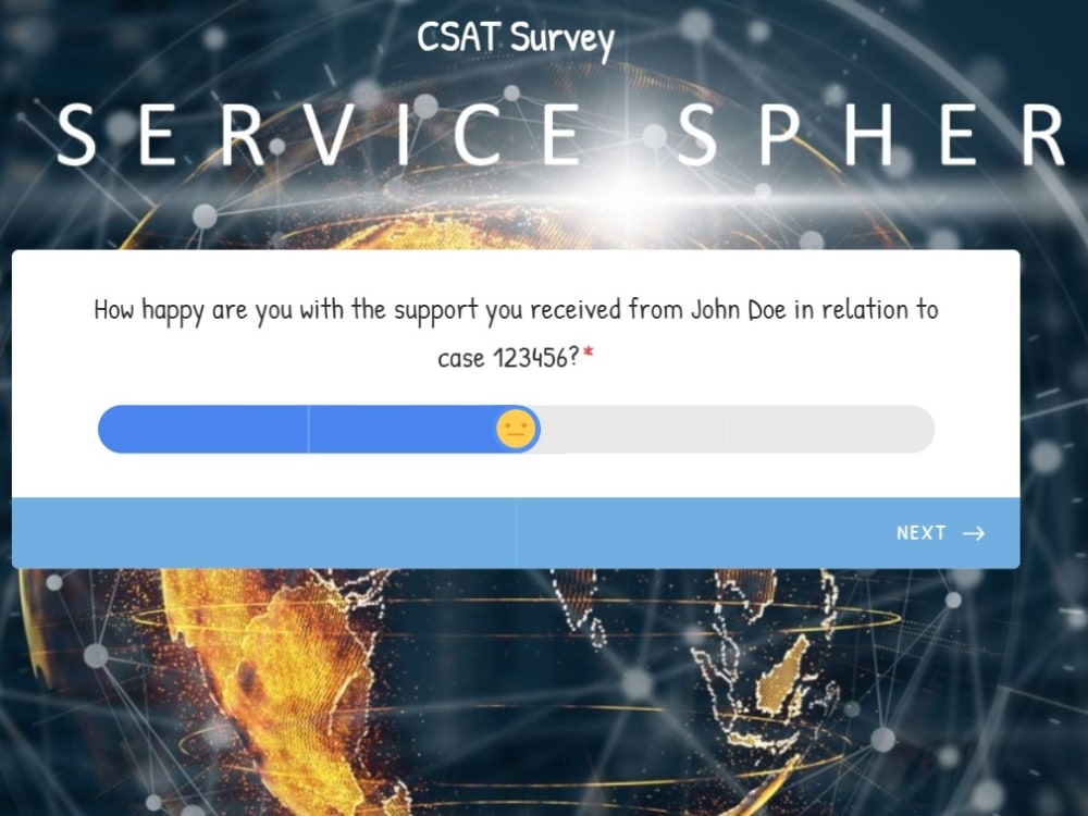 CSAT/CES/NPS Survey form optionally linked to a Power BI Dashboard | Upwork