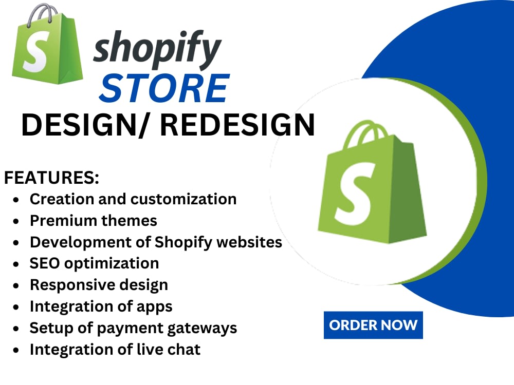 A designed, redesigned store on shopify dropshippinng website | Upwork