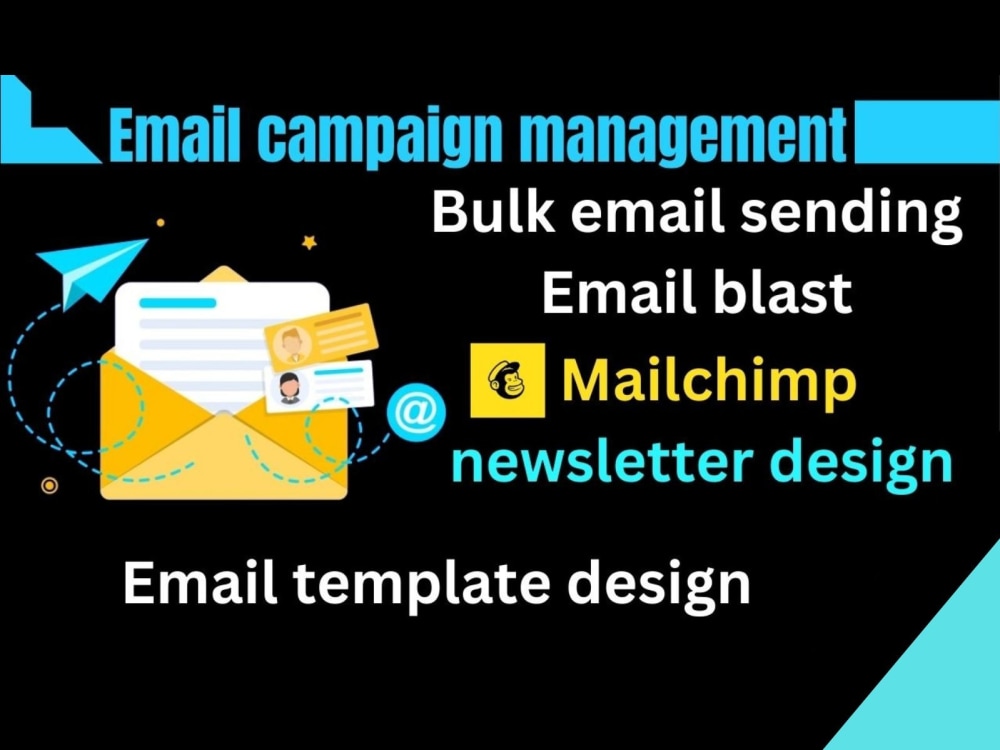 Bulk email marketing Email Campaign Newsletter template | Upwork