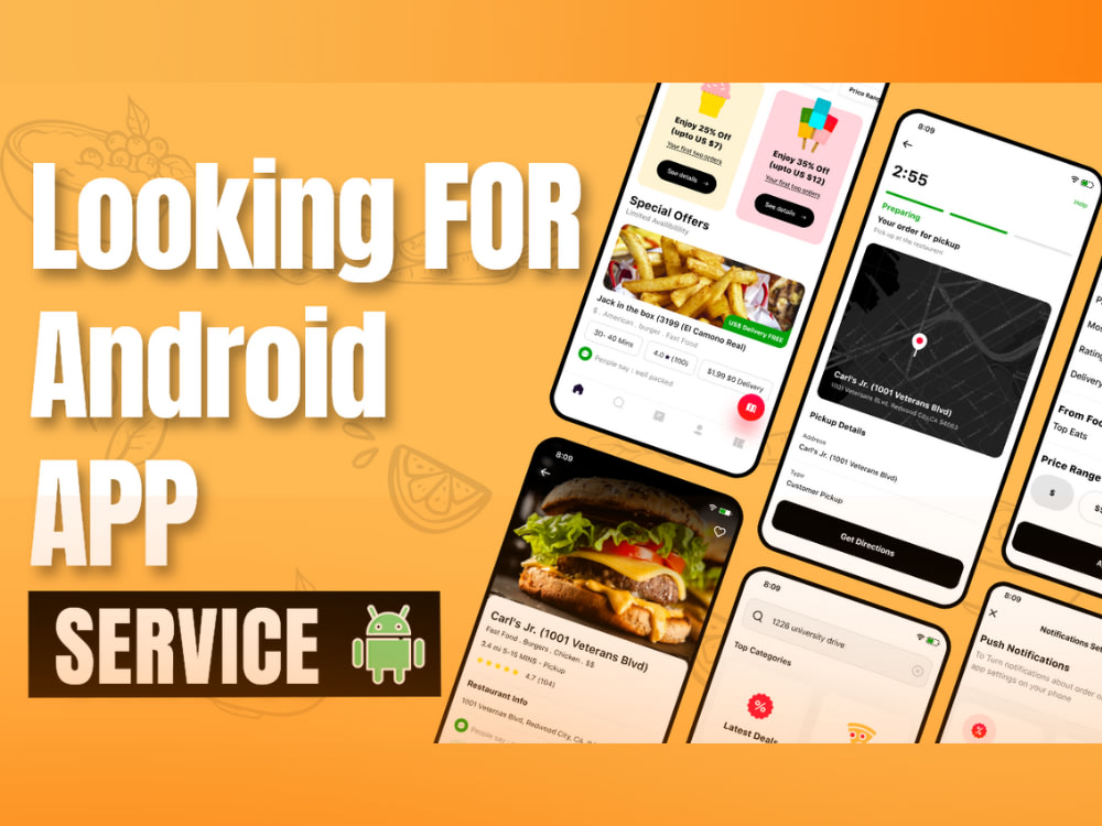 Custom android apps using android studio | Upwork
