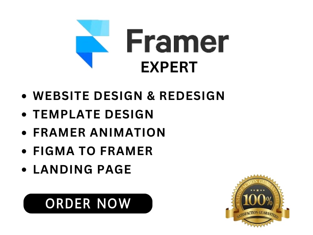 Redesign responsive framer website, figma to framer | Upwork