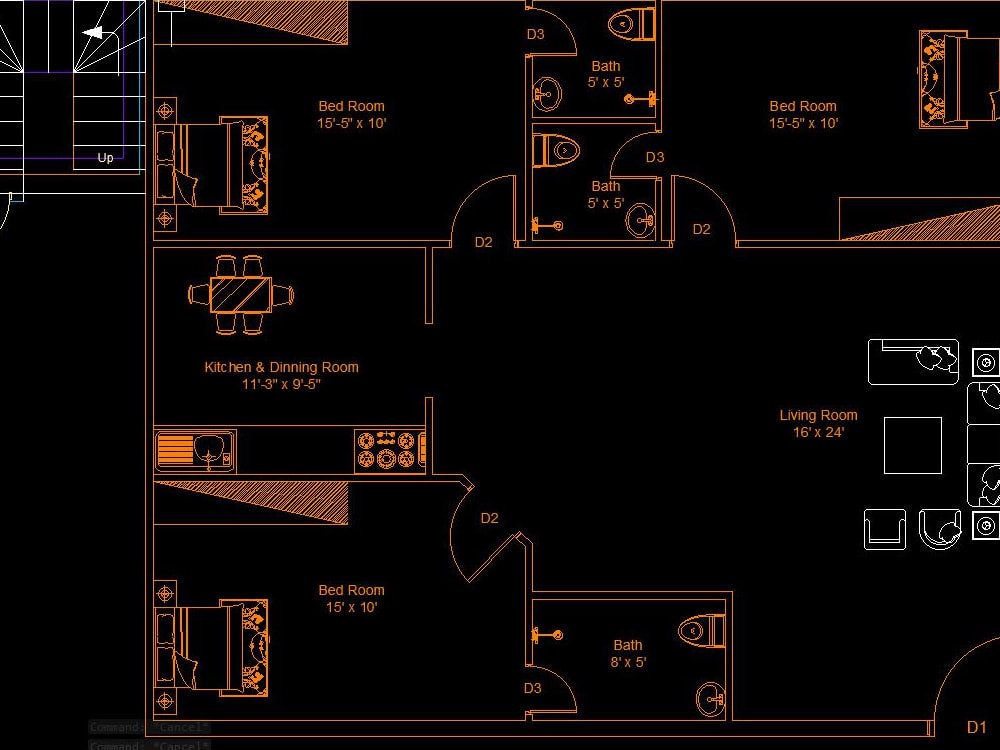 AutoCAD 2D & 3D drawings of Civil Engineering Structures | Upwork