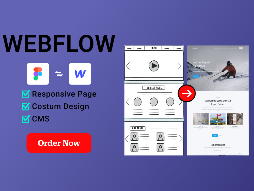 Webflow Expert I Webflow Design I Figma to Webflow | Upwork