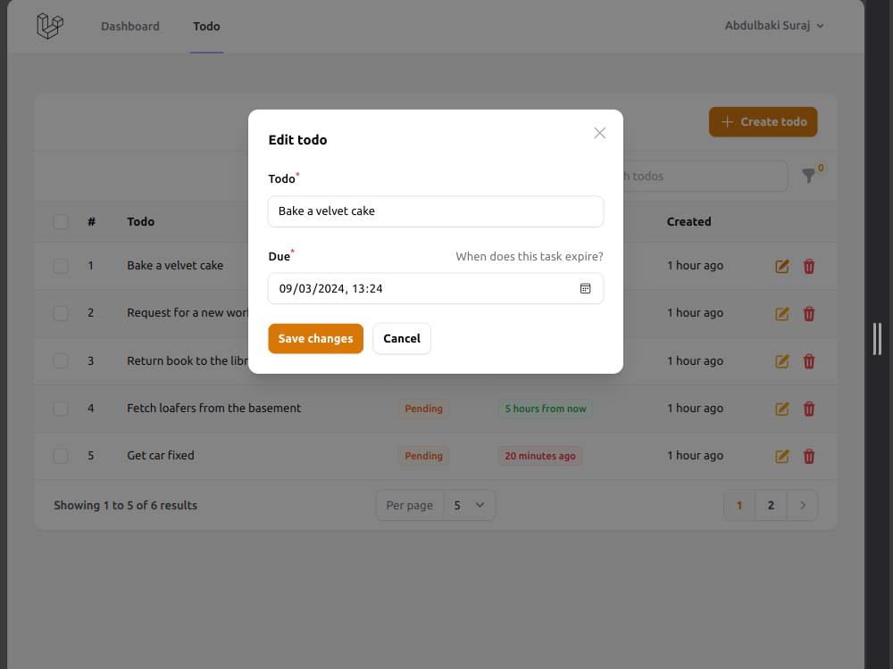 A fully functional admin dashboard in your laravel application | Upwork