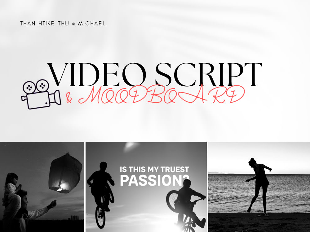 A compelling Video Script and Moodboard for your Digital channels | Upwork