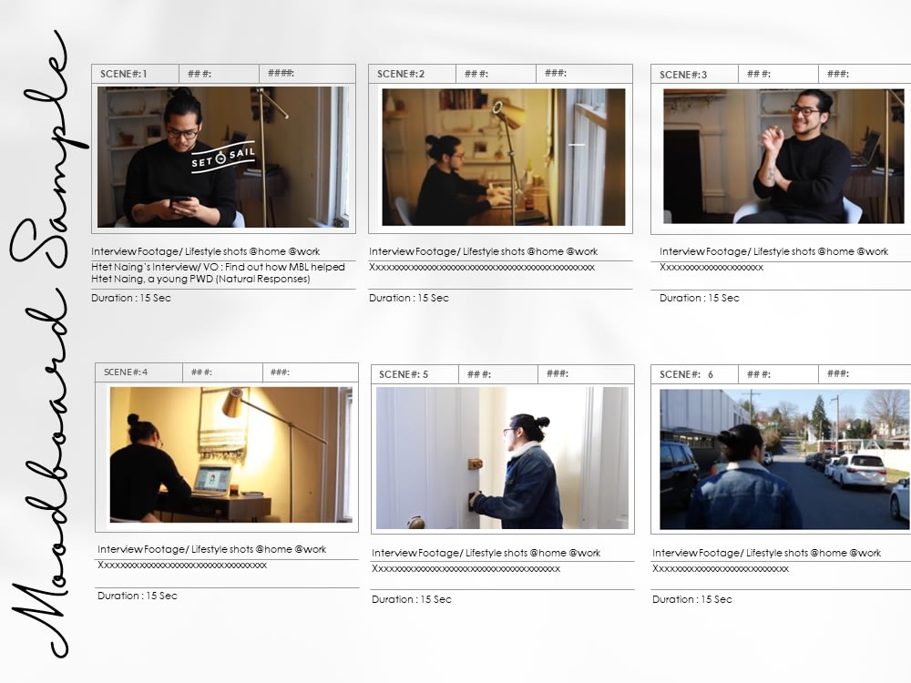 A compelling Video Script and Moodboard for your Digital channels | Upwork