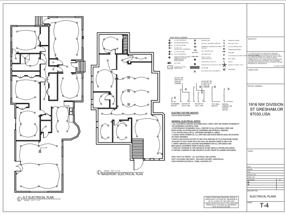 Permit and 2d construction drawings for USA residential project | Upwork