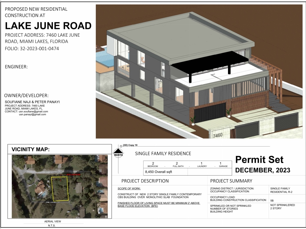 Permit and 2d construction drawings for USA residential project | Upwork