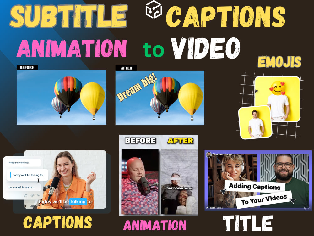 Professional subtitle and captions to your any social media videos | Upwork